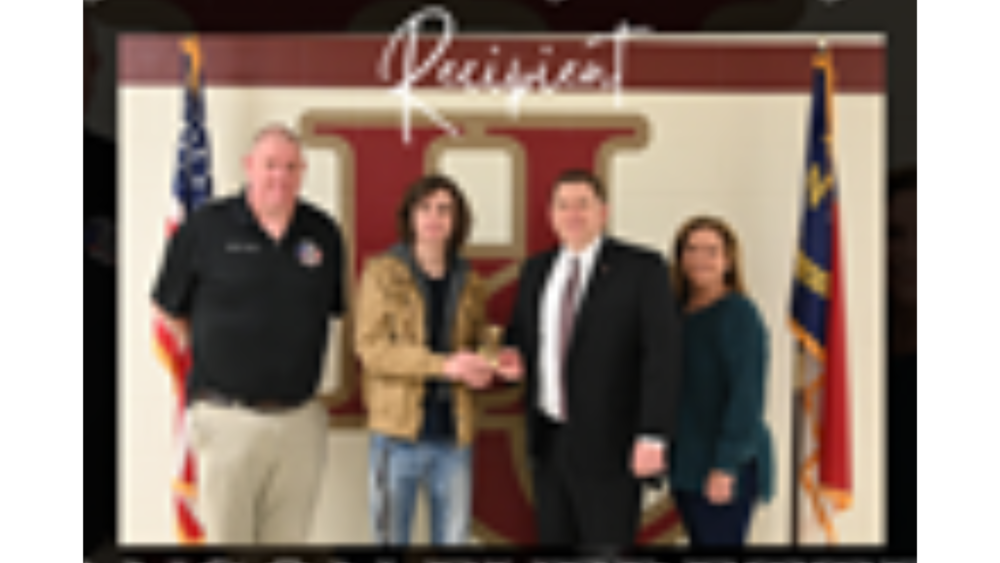Superintendent's Shining Star Award Recipient Anson Everette | Angier ...