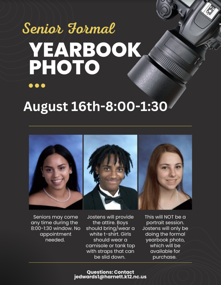 Senior Formal Yearbook Portrait | Overhills High School